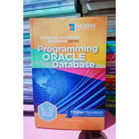 Programming Oracle Database Tvl Series For Tesda Training Shopee
