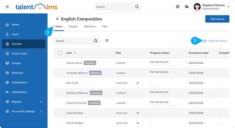 How To Add Users To Courses In Talentlms Talentlms Support Help Center