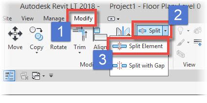 Autodesk Revit Splitting Elements Revit News