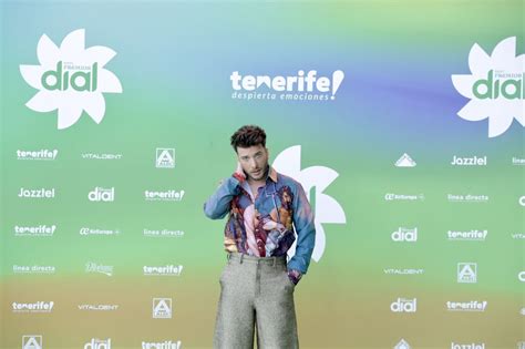 Manuel Carrasco, Alejandro Sanz, Chenoa... la alfombra verde de los premios Dial