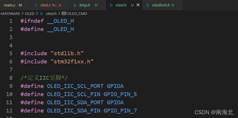 stm32 cubemax使用软件iic控制oled模块 例程移植 使用 模块的例程怎么用 csdn博客