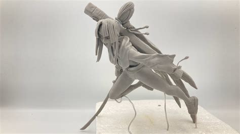 【fgo】水着牛若丸を作ってみた【自作フィギュア】 Youtube