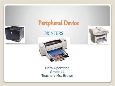 Presentation Printer Pptx Desktop Publishing Computer Software