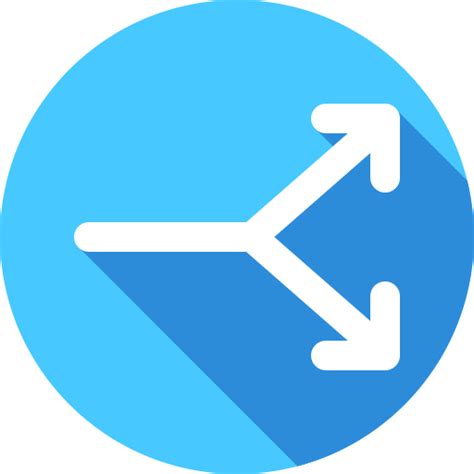 Split Generic Flat Icon