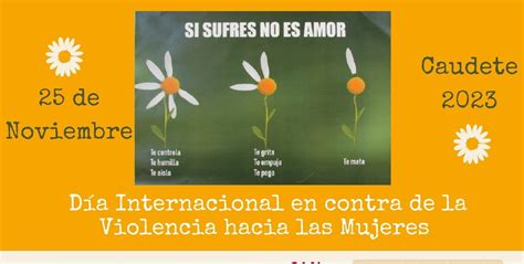 Actos Para Celebrar El N D A Internacional Contra La Violencia Hacia Las Mujeres Mi
