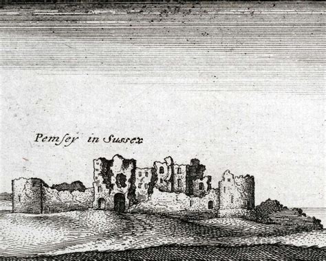 History Of Pevensey Castle English Heritage
