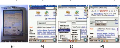 PDF Web Content Adaptation For Mobile Handheld Devices Semantic Scholar