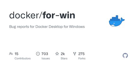 Issues · Dockerfor Win · Github