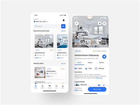 Hotel Booking Mobile App Uiux Design 2 Images Behance
