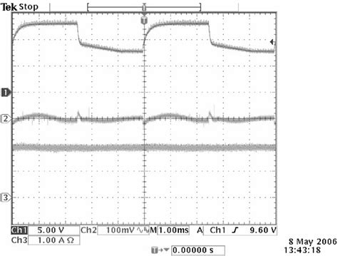 Input Voltage Top 10 V Div Output Voltage Middle 100 MV Div Ac Download Scientific