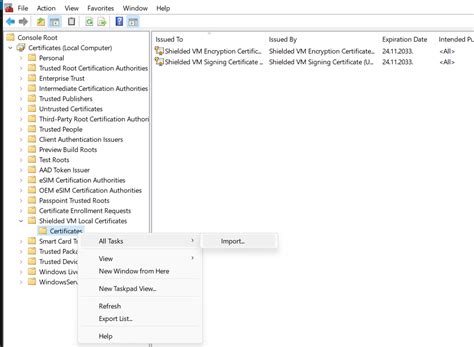 Hyper V Vm Import Error The Key Protector Could Not Be Unwrapped” It Blog
