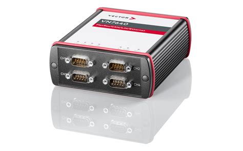 vn7640 interface for can fd lin flexray and ethernet vector