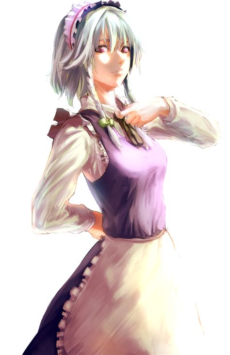 Izayoi Sakuya Touhou Drawn By Chirigami San Danbooru