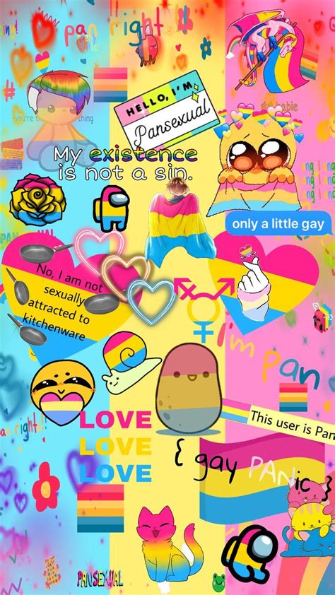 Pansexual Aesthetic Wallpapers · 150 Backgrounds 🌈💖💛💙