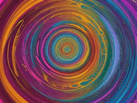 Premium Photo Colorful Abstract Background With Swirling Patterns
