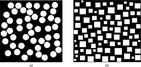 Schematic Diagram Of Circular Random Structure A And Square Random Download Scientific