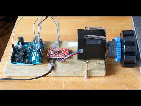 Driving A Focus Stacking Rail Using An Arduino