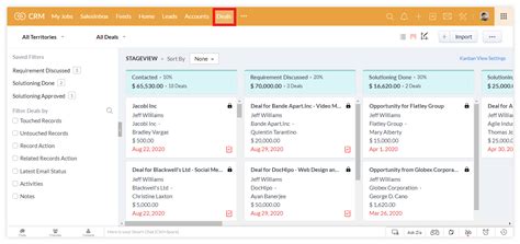 Zoho Crm Fundamentals Lead Contact Account Deal