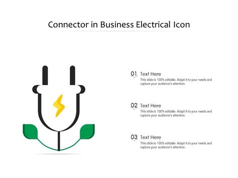 Connector In Business Electrical Icon PowerPoint Slides Diagrams Themes For PPT