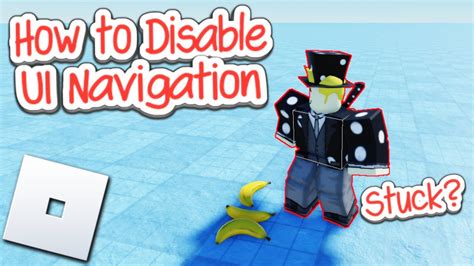 How To Turn Off UI Navigation Toggle On Roblox YouTube