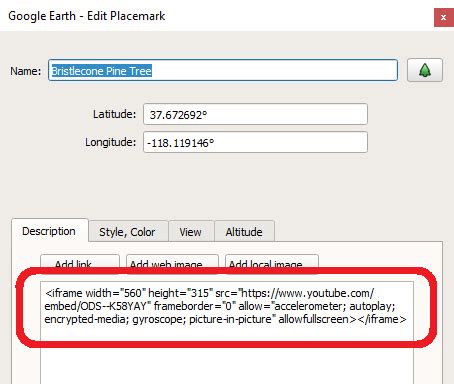 Annotating Google Earth Desktop Google Earth Outreach