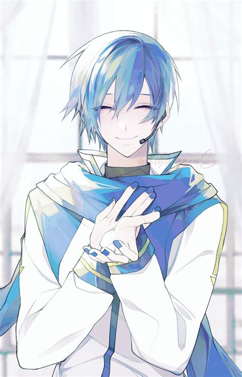 Kaito Vocaloid Drawn By Bibinggwas Danbooru