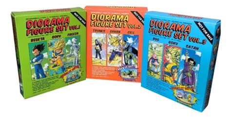 dragon ball diorama figure sagas db dbz dbgt completo parcelamento