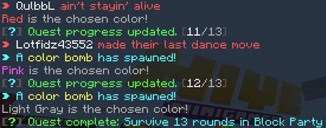 Block Party Quest Bug Closed Bug Reports The Hive Forums