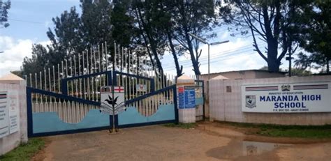 Form Four Students Of Maranda High Sent Home After Threatening To Burn