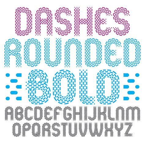 벡터 우아한 대문자 영어 알파벳 문자 컬렉션입니다 둥근 굵은 복고풍 글꼴 A부터 Z까지의 스크립트는 로고타입 디자인에 가장 적합합니다 대시 평행선을 사용하여