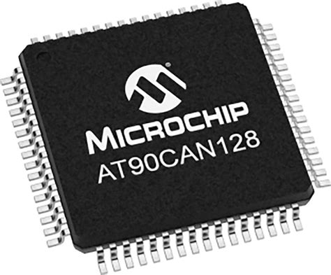 Microchip At90can128 16aur 8bit Avr Microcontroller At90 16mhz 128 Kb Flash 64 Pin Tqfp Rs