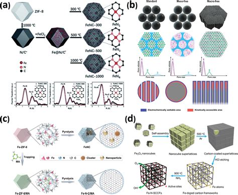 A Schematic Illustration Of The Synthesis Of Fenc‐3005001000 With Download Scientific