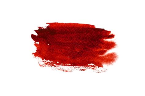 추상 붉은 수채화 배경 프리미엄 사진