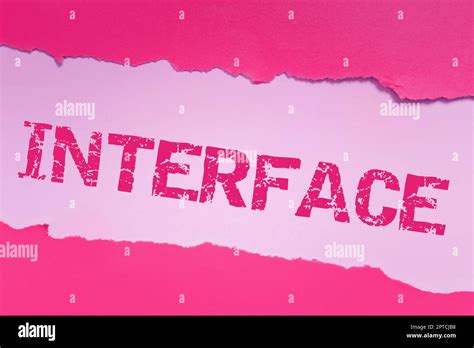 Conceptual Display Interface Business Overview Point Of Meeting And Communicating Between Two