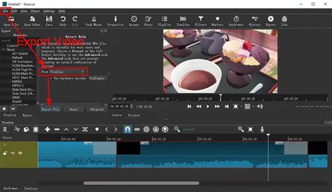 How to Merge Multiple Clips into One in Shotcut?