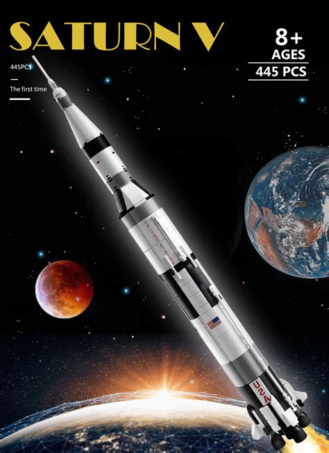 Apollo 8 Rocket Model