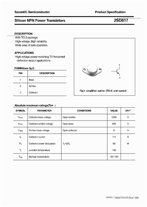 D817_6858070.PDF Datasheet Download --- IC-ON-LINE