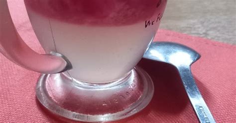 Resep Dessert Pudding Buah Apel Dan Buah Naga Murah Meriah Oleh Maya