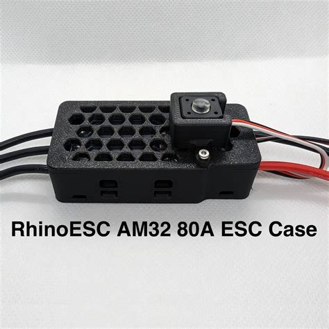 Rhinoesc Am32 80a Brushless Crawler Esc Case Etsy