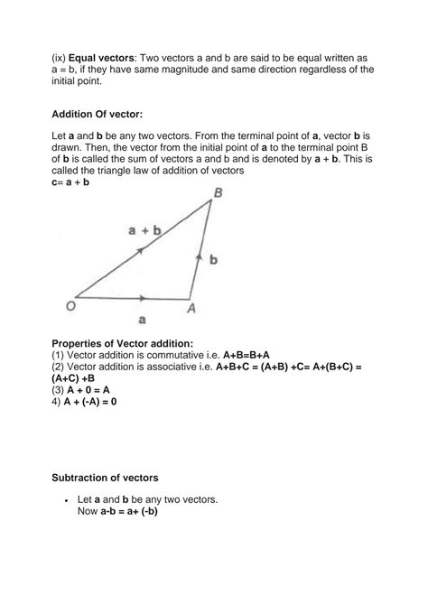 SOLUTION Basic Maths Scalar And Vector Studypool