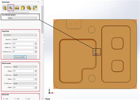 How To Define The Stock Types In Solidworks Cam And Camworks Seacad Technologies