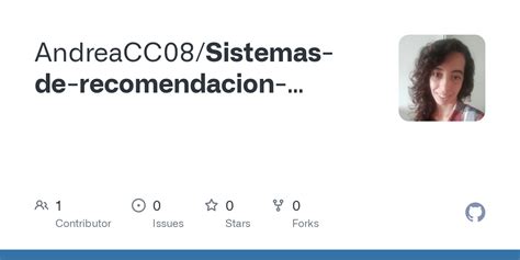 GitHub AndreaCC Sistemas De Recomendacion Python