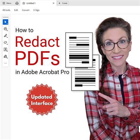 how to redact pdfs in adobe acrobat pro updated interface
