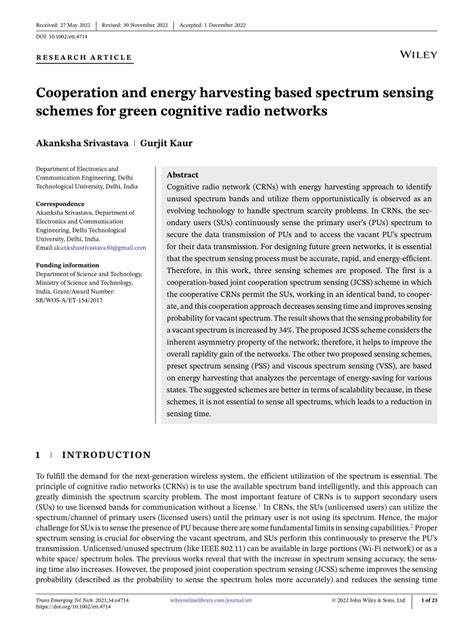 Cooperation And Energy Harvesting Based Spectrum Sensing Schemes For