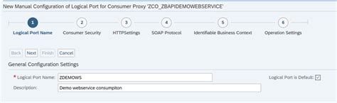 sap interfacing consuming web services