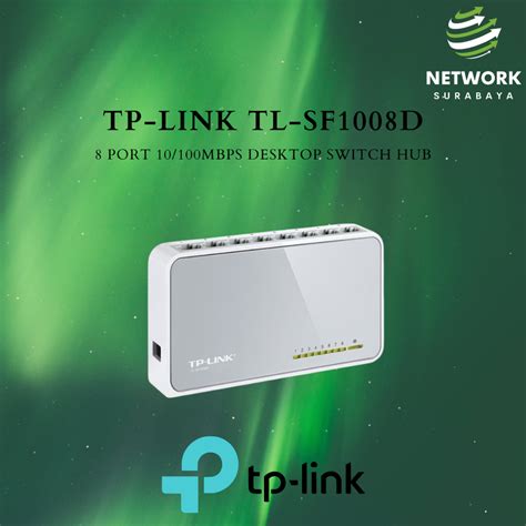 Tp Link Tl Sf1008d Switch Hub 8 Port Desktop Network Switch Shopee Thailand