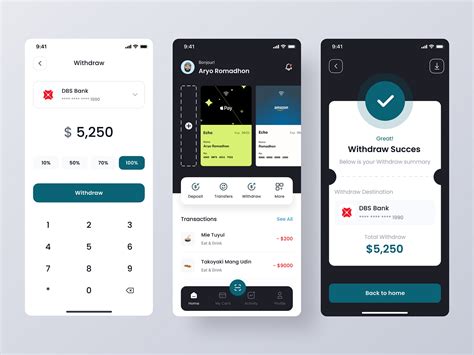 Finance Mobile App By Aryo Romadhon Vardhana On Dribbble
