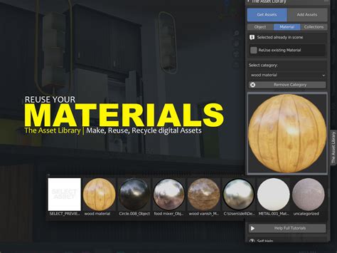 The Asset Library 3 Blender Market