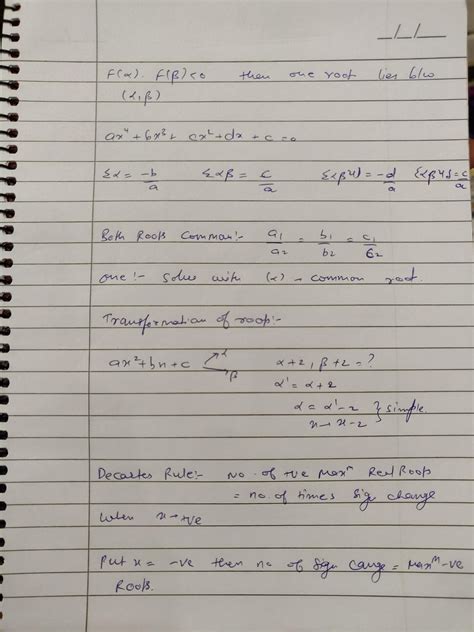 Sequence And Series And Quadratic Equations Short Notes Upvote For Better Reach Rjeeneetards
