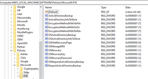Help Needed Pls Bitlocker Recovery Keys Not Getting Stored In Ad Bitlocker Protection Is On